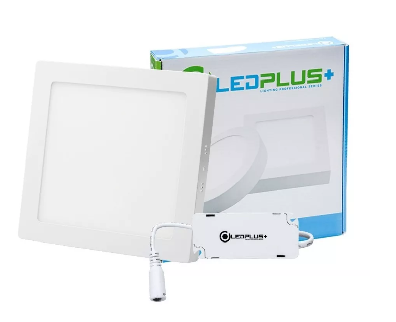 PANEL LED SOBREPONER 6W CUADRADO 6500K | Grupo Plus