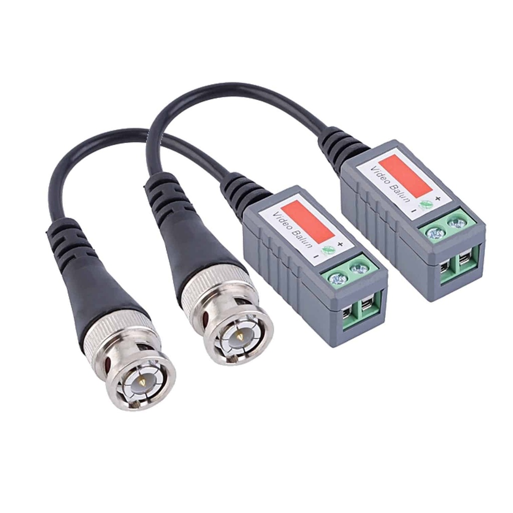 PAR DE VIDEO BALUN SENCILLO WIREPLUS+ | Grupo Plus
