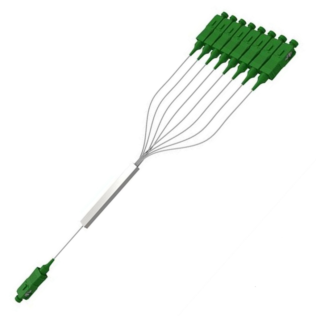 SPLITTER SCA-SCA 1X8 BLISTER X2 WIREPLUS | Grupo Plus