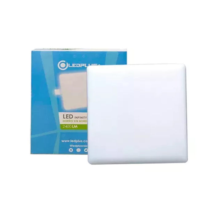 PANEL LED INFINITY 9W 6500K CUADRADO | Grupo Plus