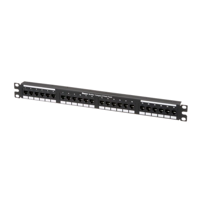 PATCH PANEL PANDUIT 24 PUERTOS CAT6 | Grupo Plus